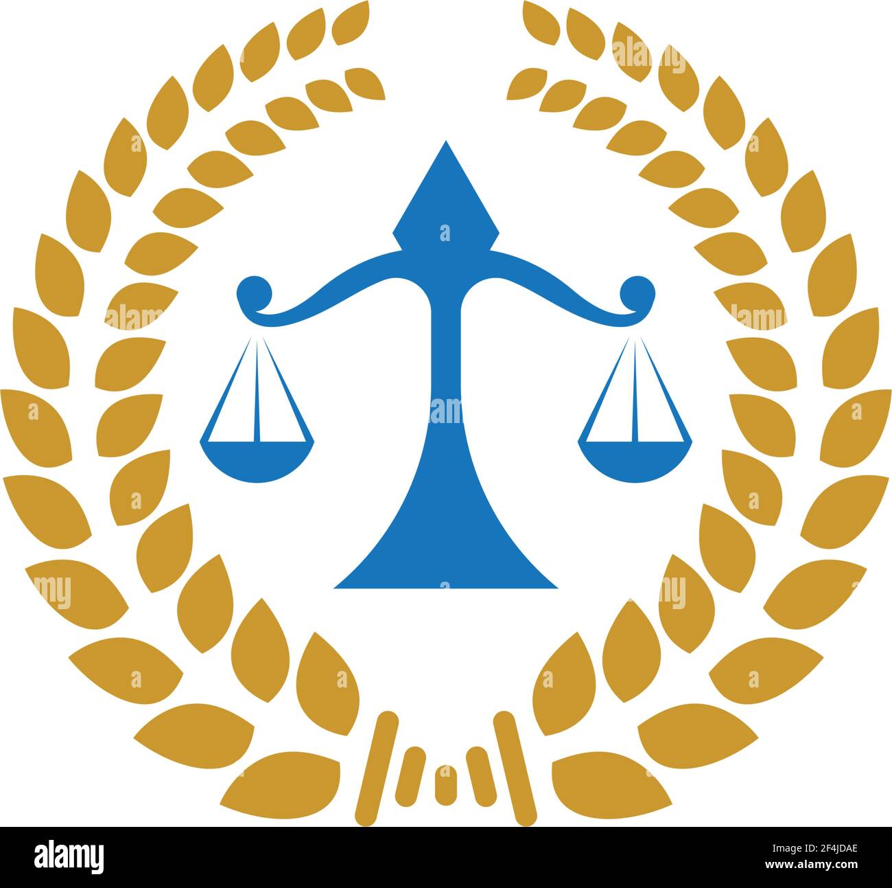 Justice and law logo vector icon illustration Stock Vector Image & Art ...