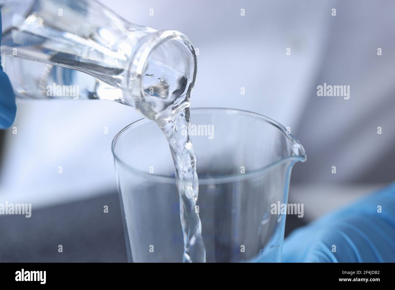 Cool water poured from hi-res stock photography and images - Alamy