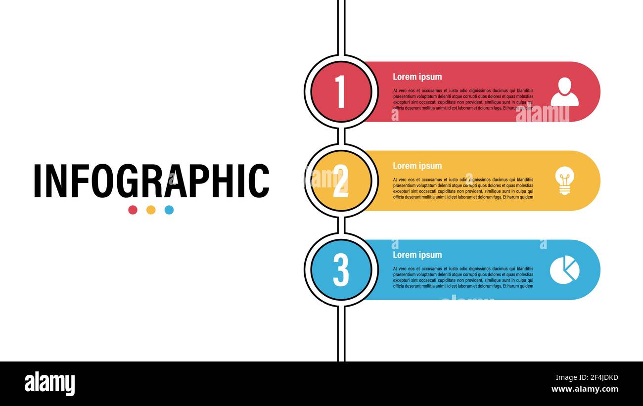 Infographic design template with business concept vector illustration ...