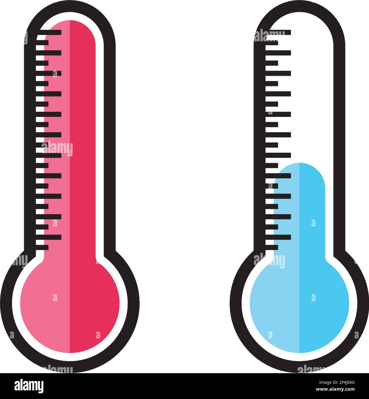 Thermometer icon vector vectors hi-res stock photography and images - Alamy
