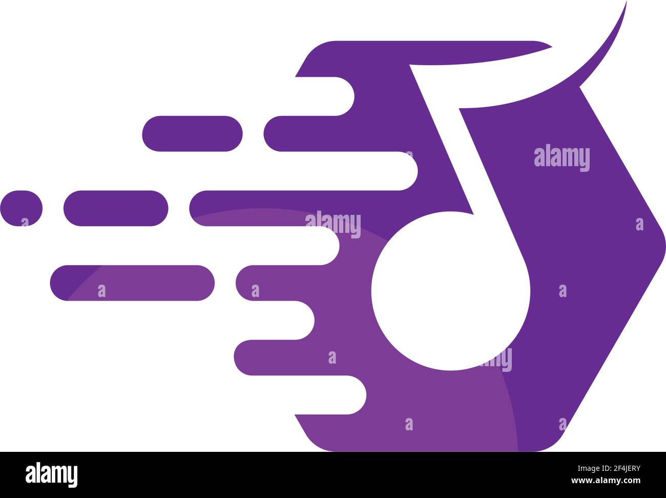 Music logo creative vector icon illustration Stock Vector Image & Art ...