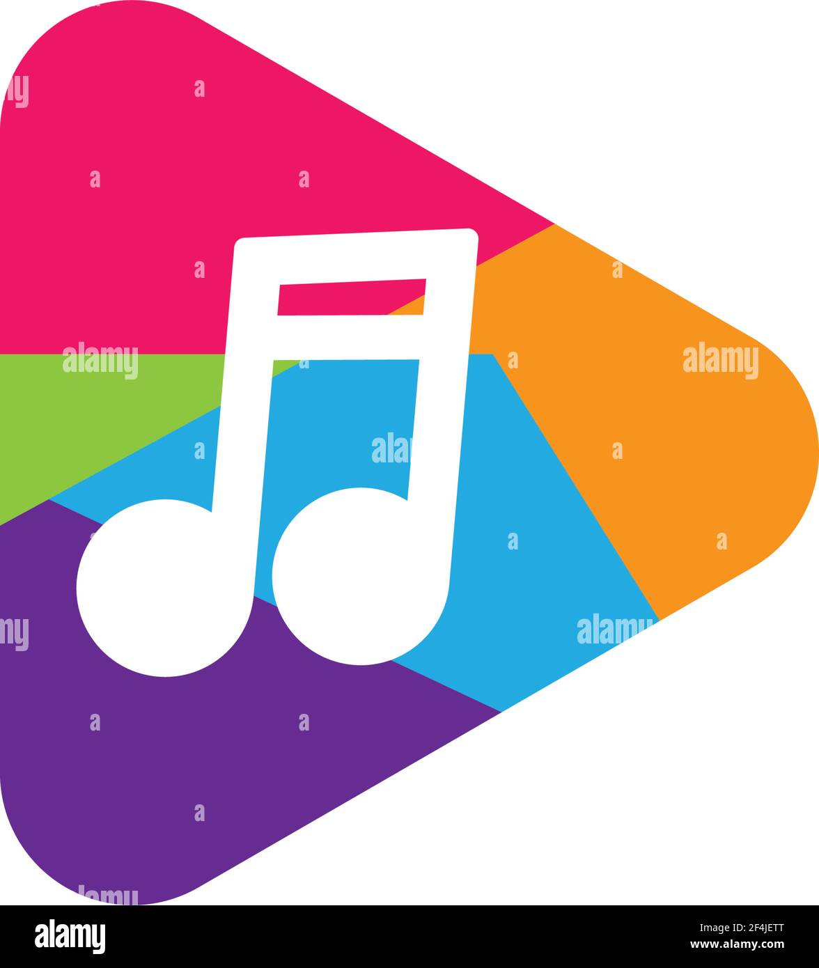 Music logo creative vector icon illustration Stock Vector Image & Art ...
