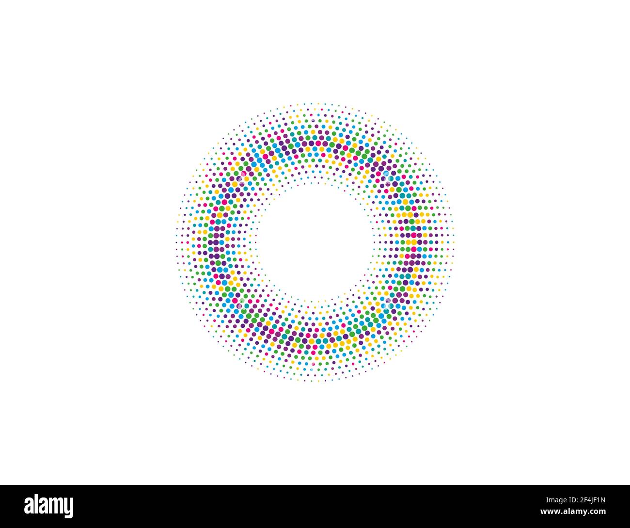 Dots in space Stock Vector Images - Alamy