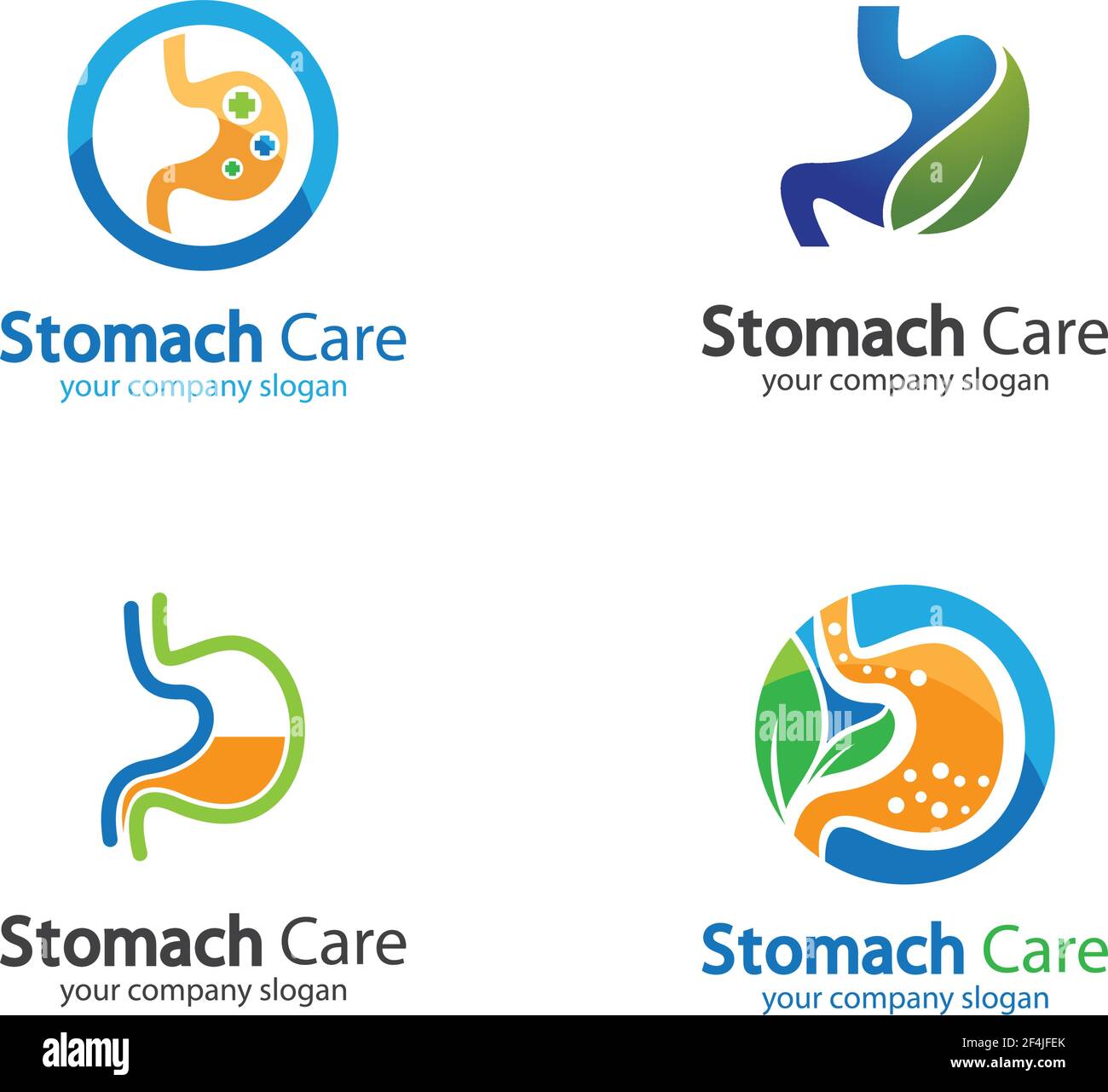 Stomach logo creative vector icon illustration Stock Vector Image & Art ...