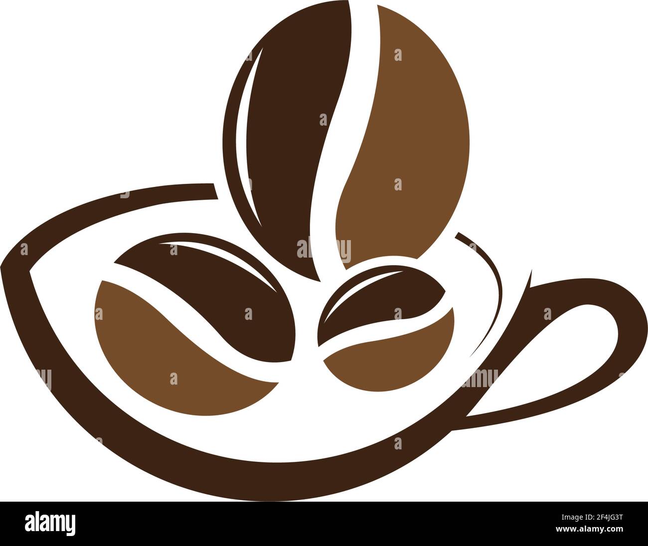Coffee logo creative vector icon illustration design Stock Vector Image ...