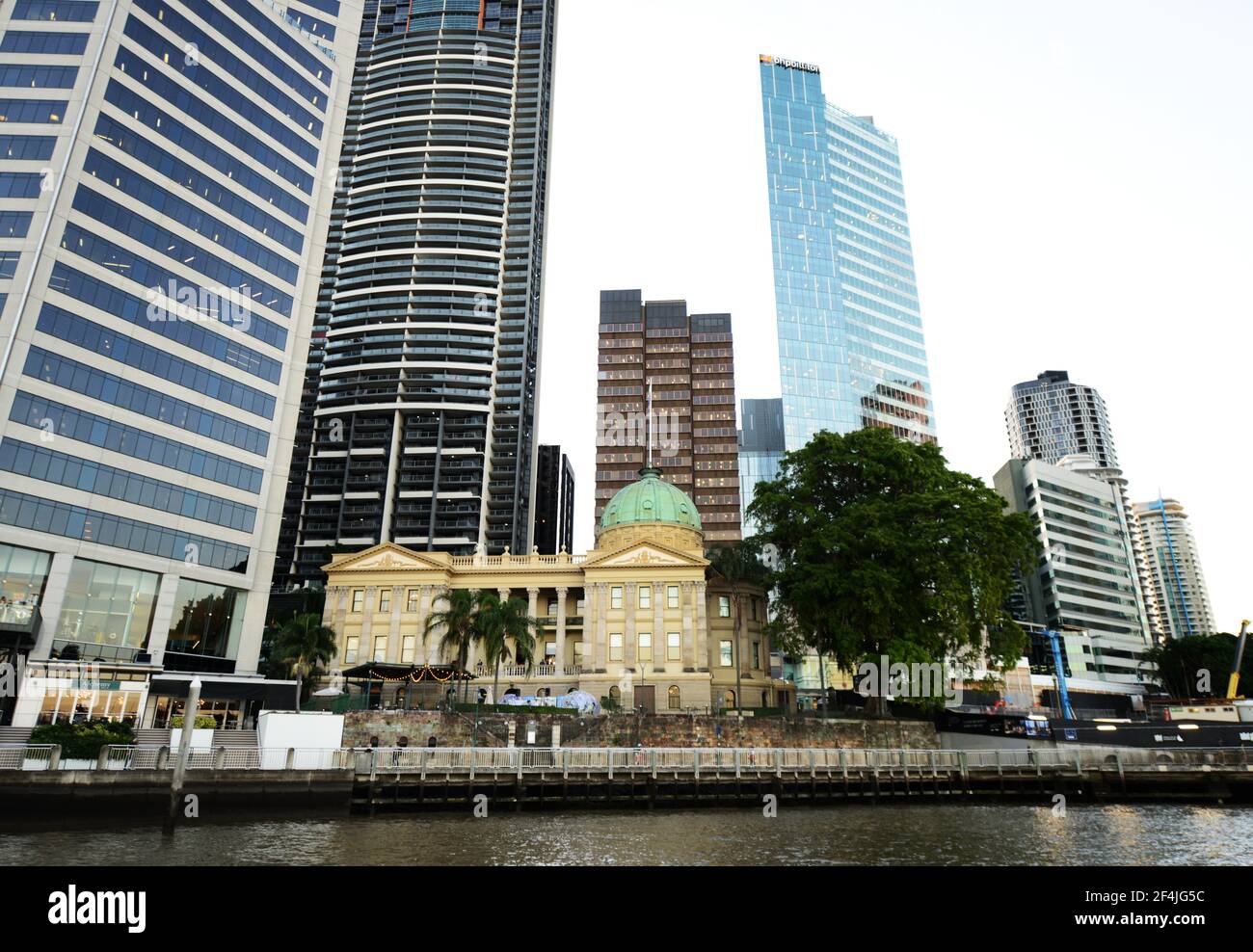 Skyline of Brisbane's Central Business District Stock Photo - Alamy