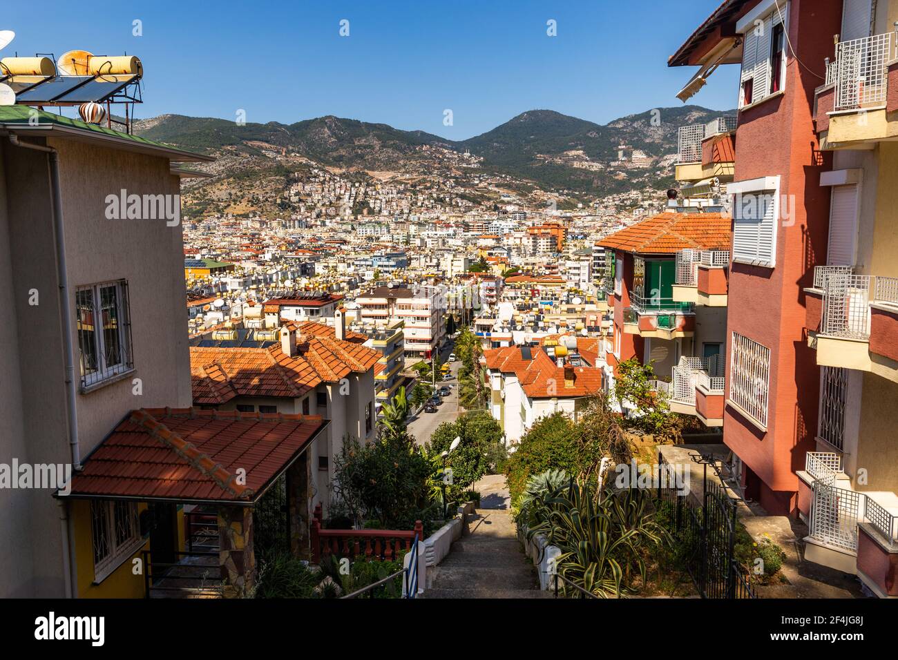 Alanya old city city view hi-res stock photography and images - Alamy