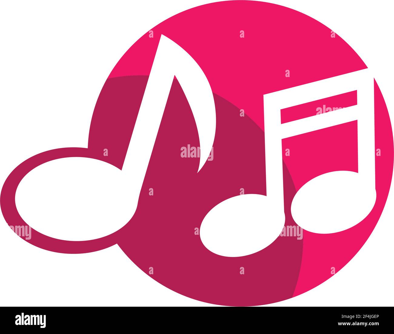 Music logo creative vector icon illustration Stock Vector Image & Art ...
