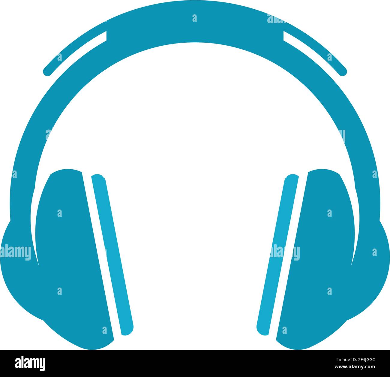 Headset icon logo vector illustration Stock Vector Image & Art - Alamy