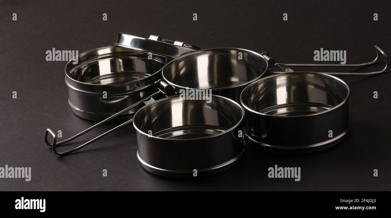 Tiffin box hi-res stock photography and images - Alamy