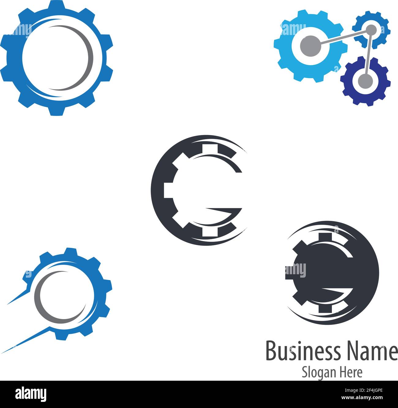 Gear logo vector icon illustration Stock Vector Image & Art - Alamy