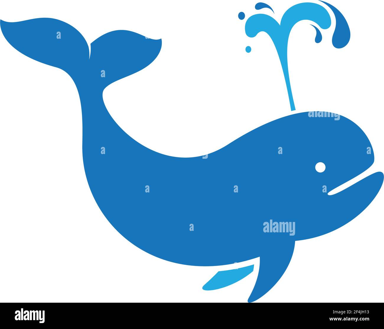 Beluga whale baby Stock Vector Images - Alamy