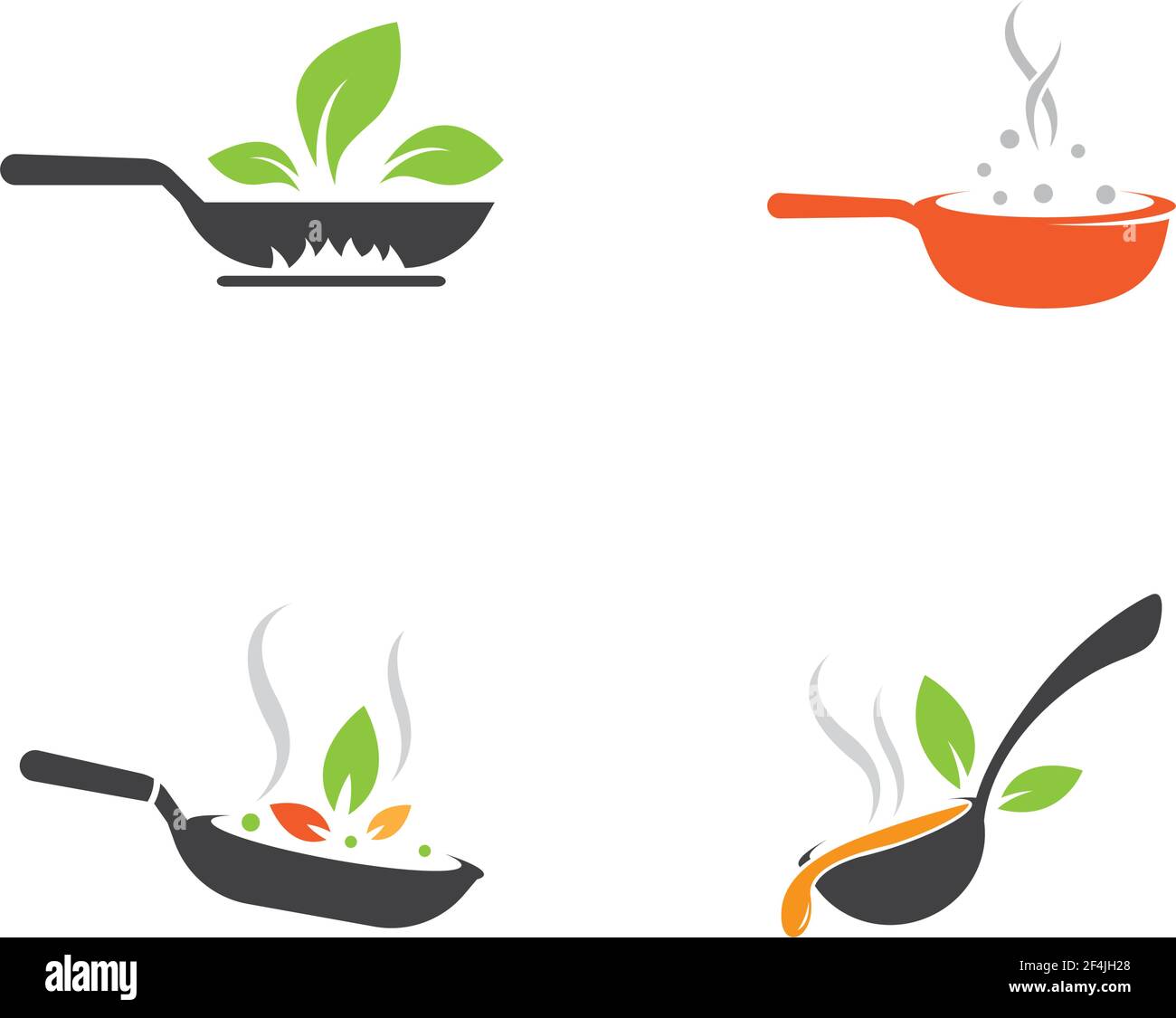 Cooking logo creative vector icon illustration design Stock Vector ...