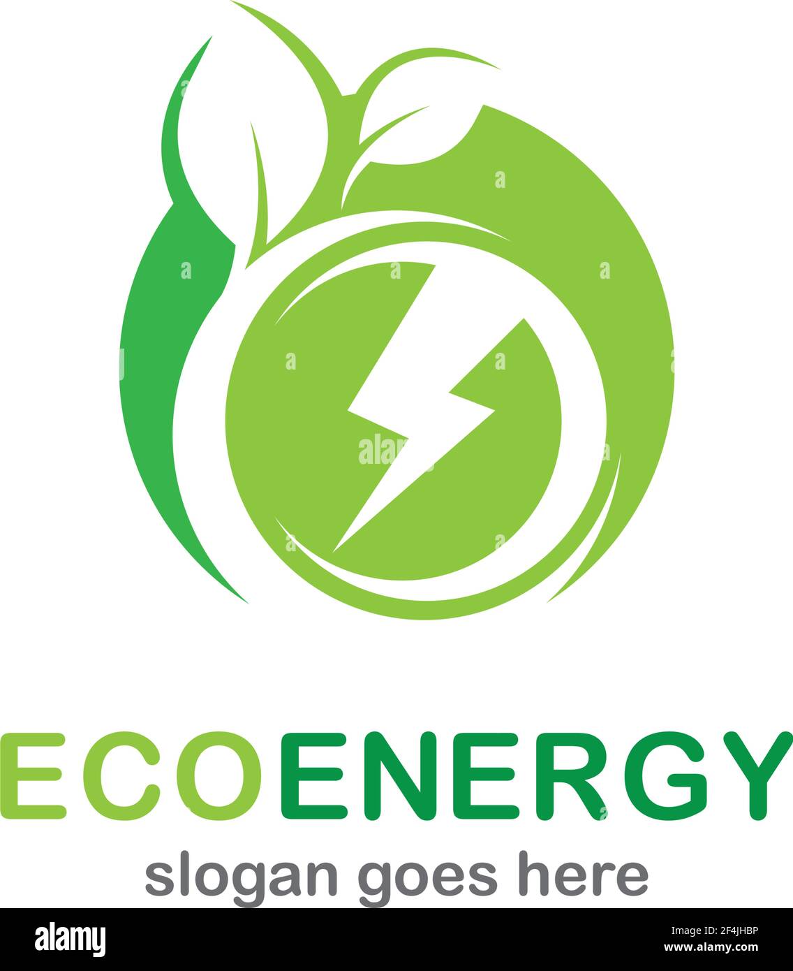 Eco power logo images Stock Vector Image & Art - Alamy