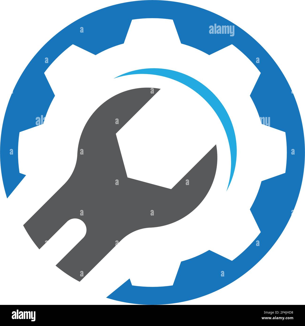 Mechanic icon logo vector illustration Stock Vector Image & Art - Alamy