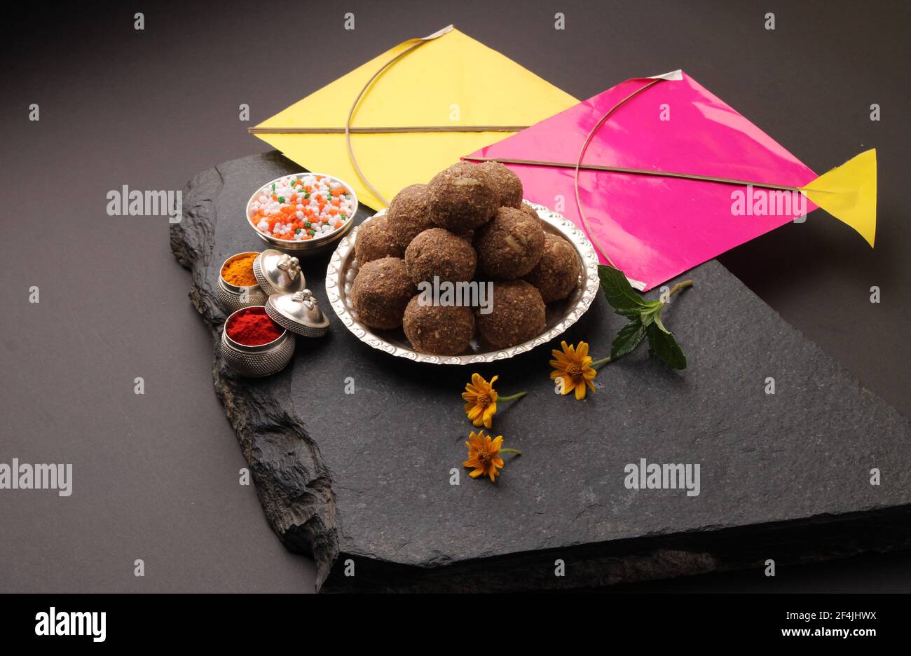 Uttarayan sweets hi-res stock photography and images - Alamy