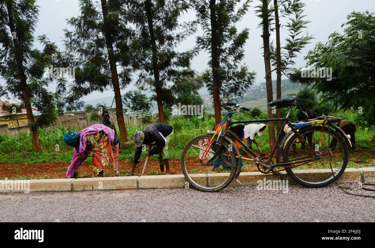 African woman weeding hi-res stock photography and images - Alamy