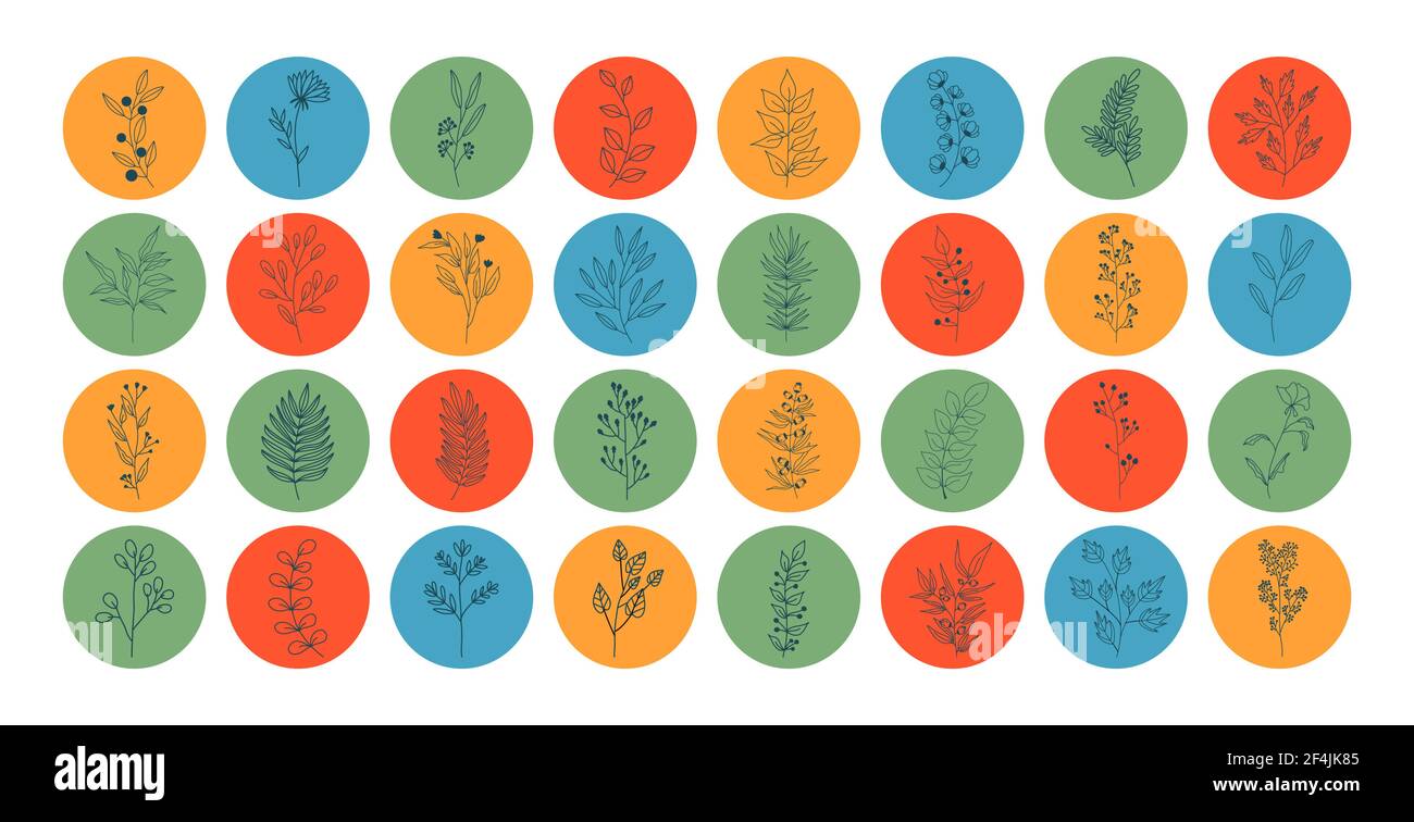 Vector set of nerd elements with circles Stock Vector Image & Art - Alamy