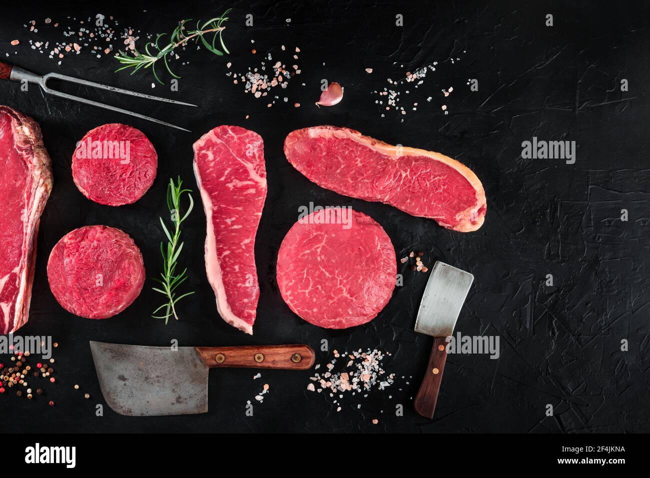 Cuts beef butchery hi-res stock photography and images - Alamy