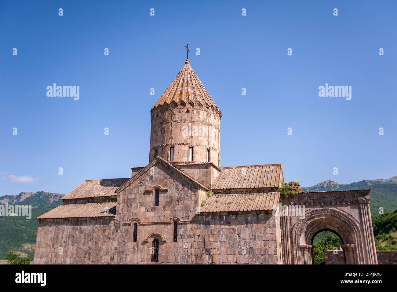 Saints Paul and Peter cathedral, the main church of the Tatev monastery ...