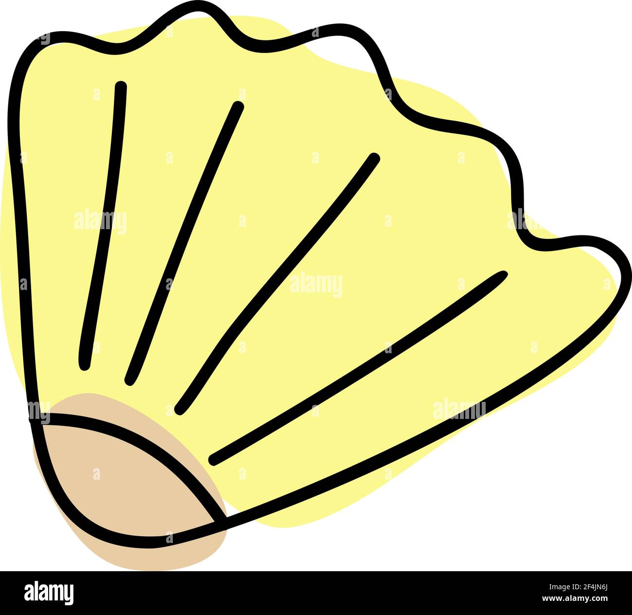 Clam shell illustration hi-res stock photography and images - Alamy