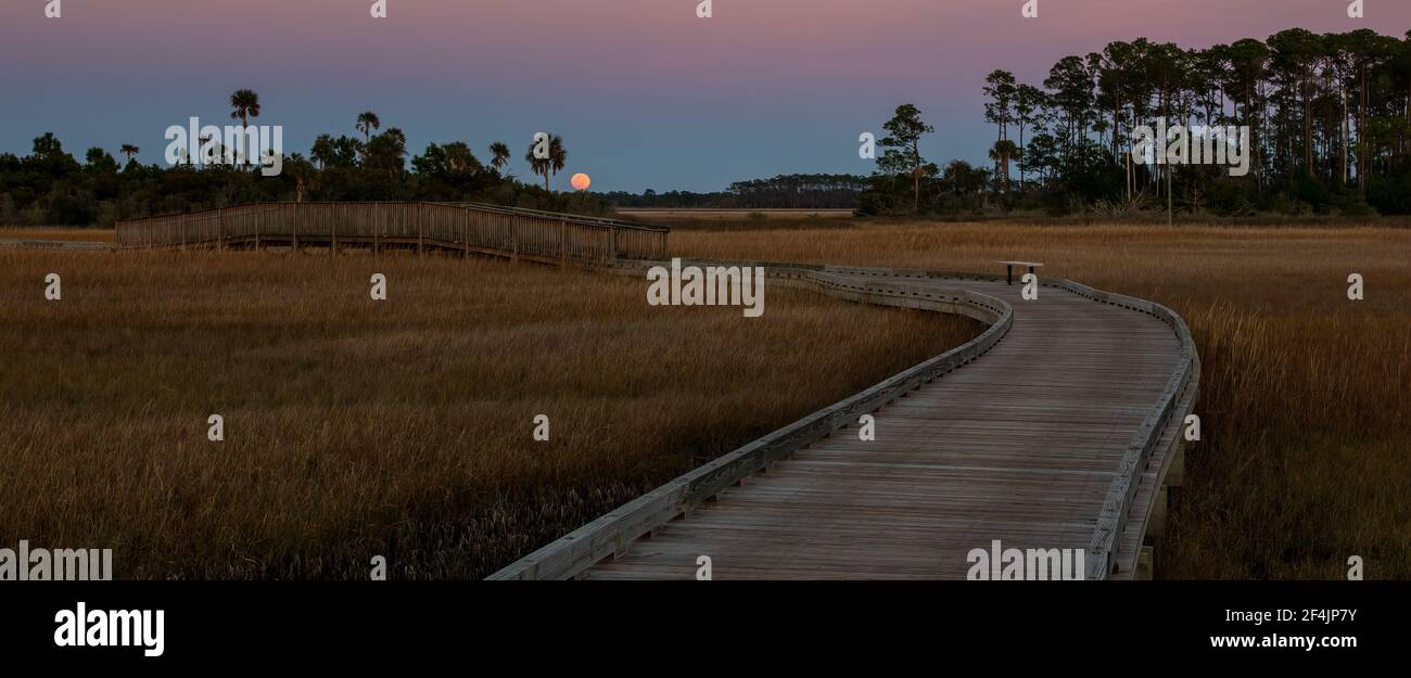 Full moon landscape hi-res stock photography and images - Alamy