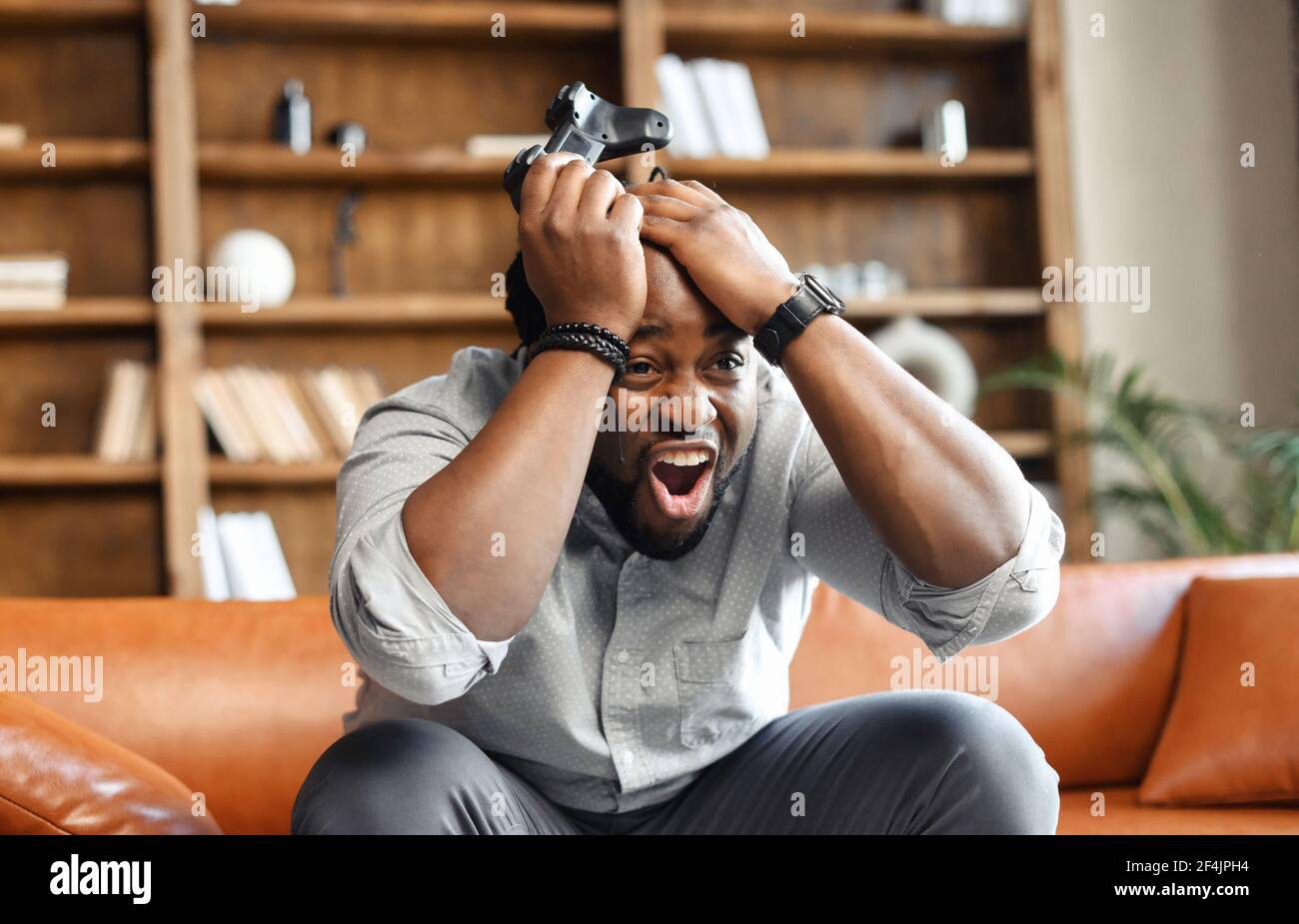 Mad gamer hi-res stock photography and images - Alamy
