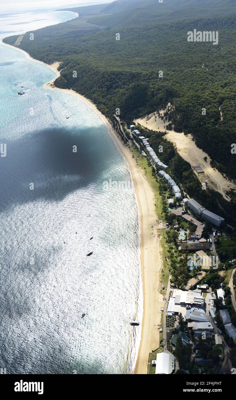 Tangalooma resort moreton bay queensland australia hi-res stock ...