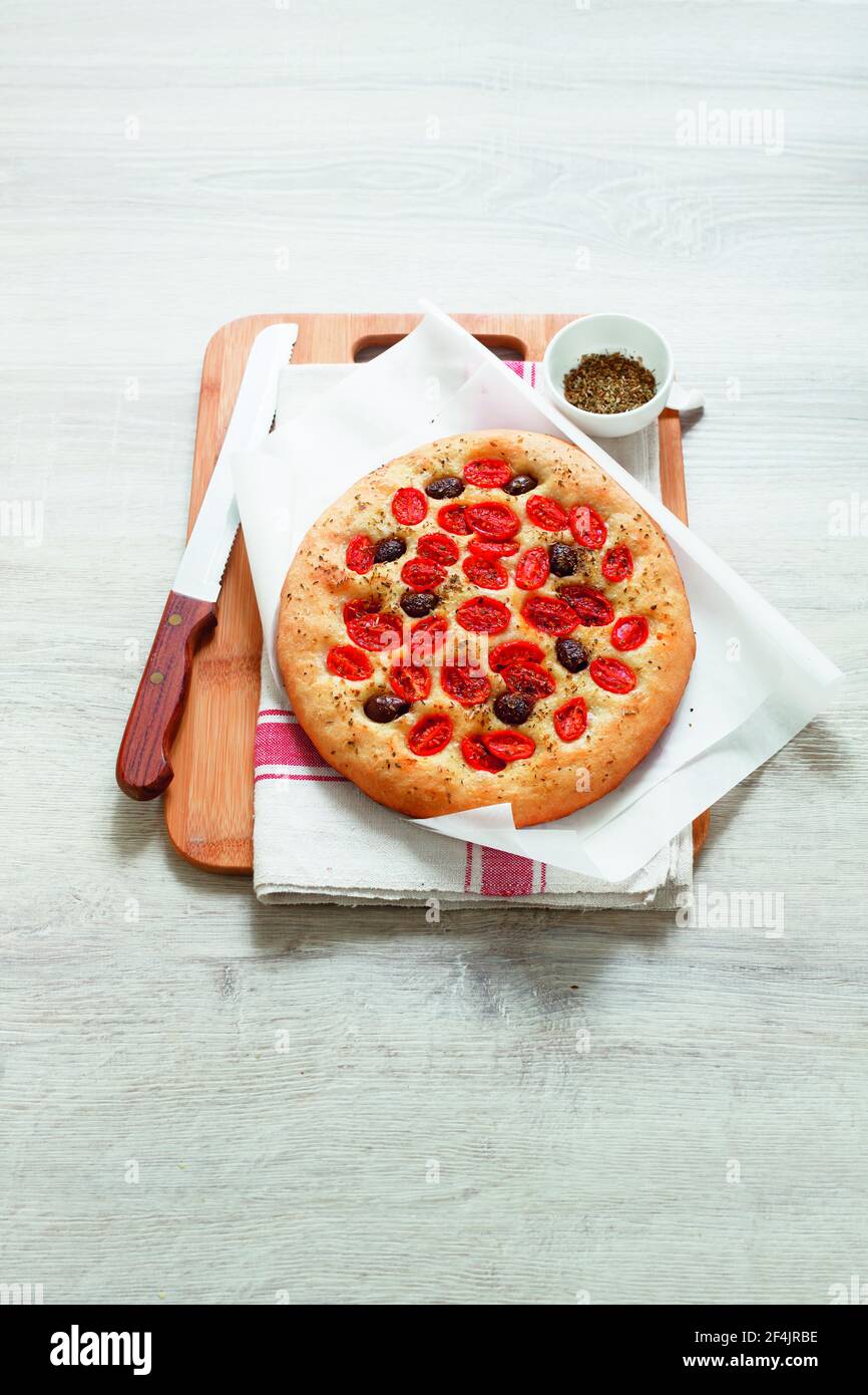 Focaccia plate hi-res stock photography and images - Alamy
