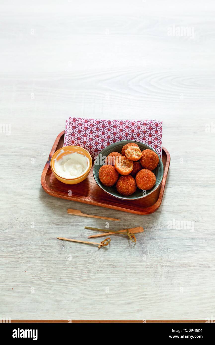 Crab meatball hi-res stock photography and images - Alamy