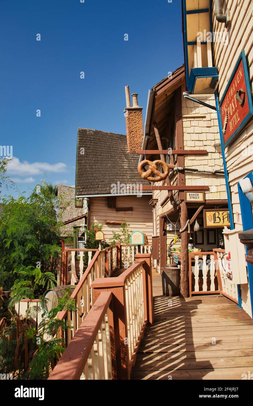 Bakery in Sweethaven, or Popeye Village, the set for the movie Popeye ...