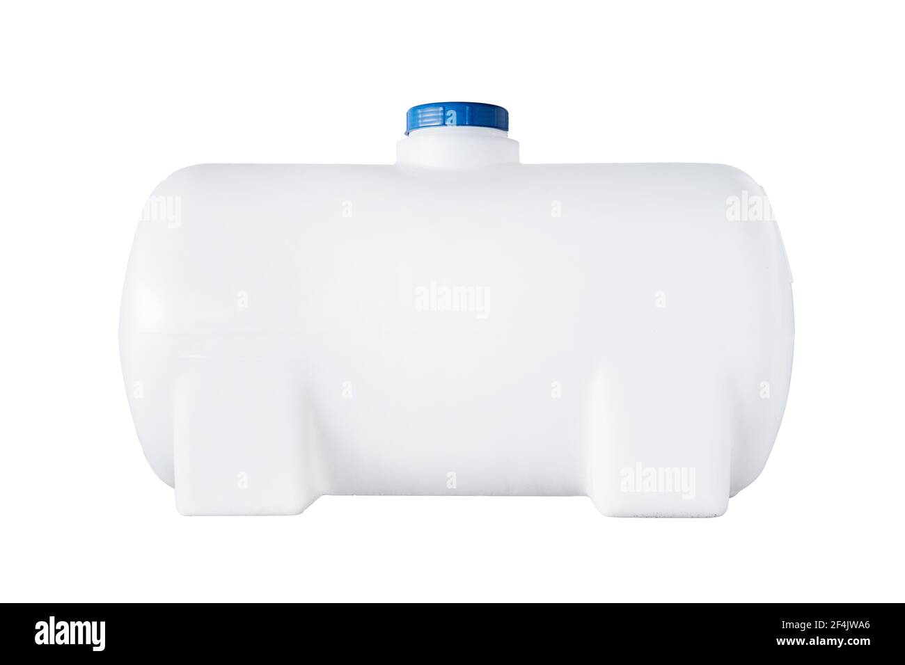 White plastic Water Tank isolated on white background Stock Photo - Alamy