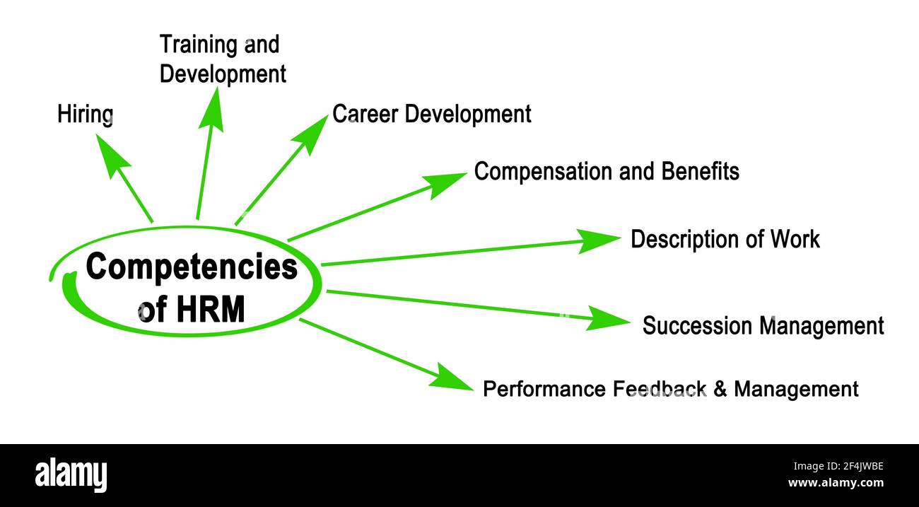 Seven Competencies of HR Managers Stock Photo - Alamy
