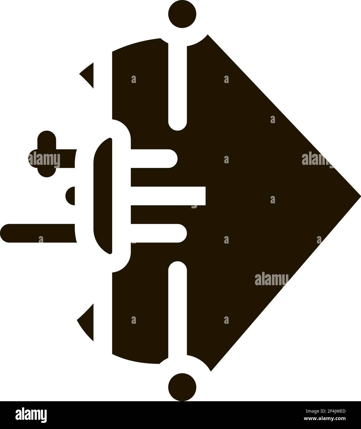 Professional Bow And Arrow Icon Vector Stock Vector Image & Art - Alamy