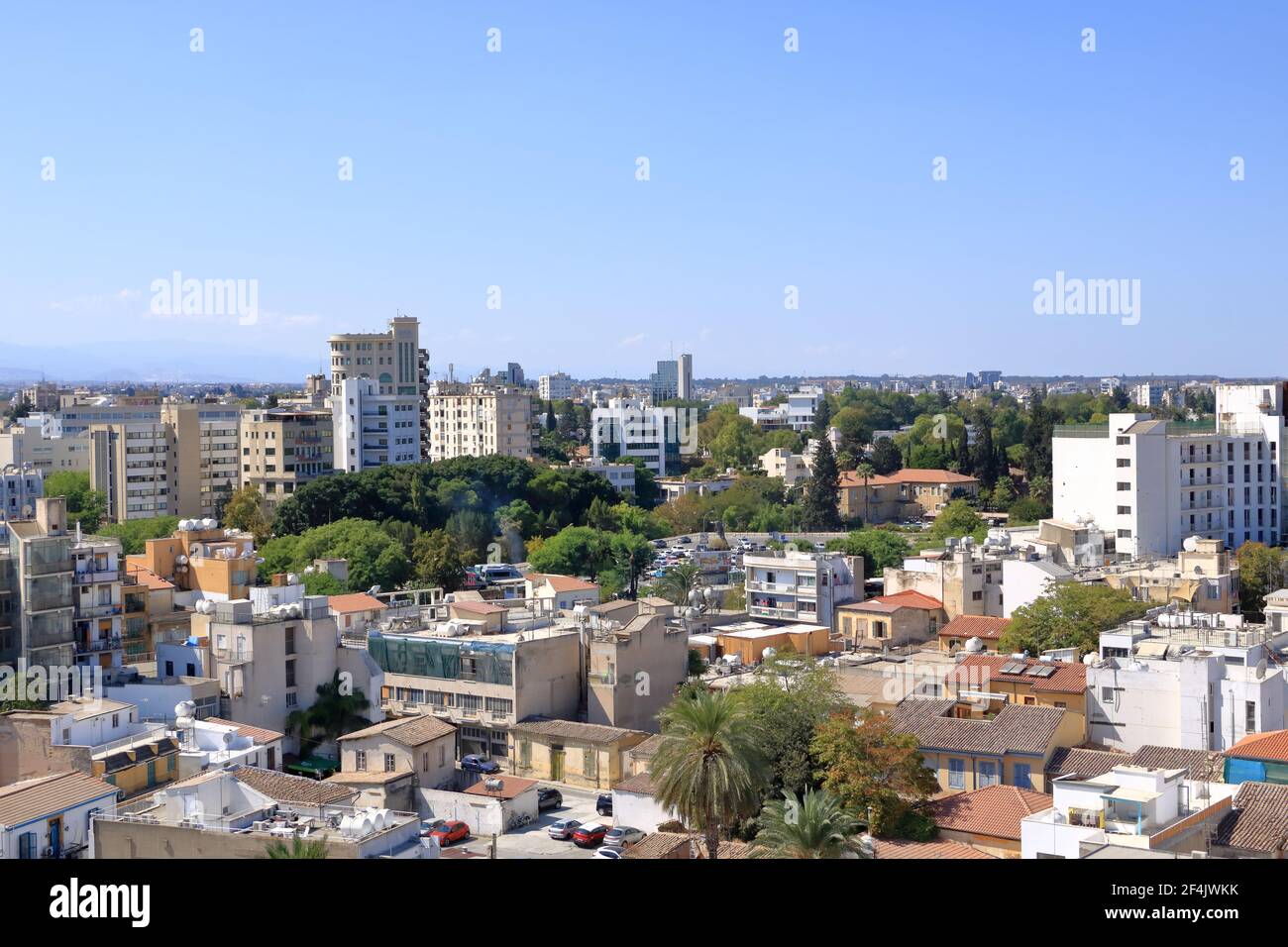 Old town of divided capital nicosia hi-res stock photography and images ...
