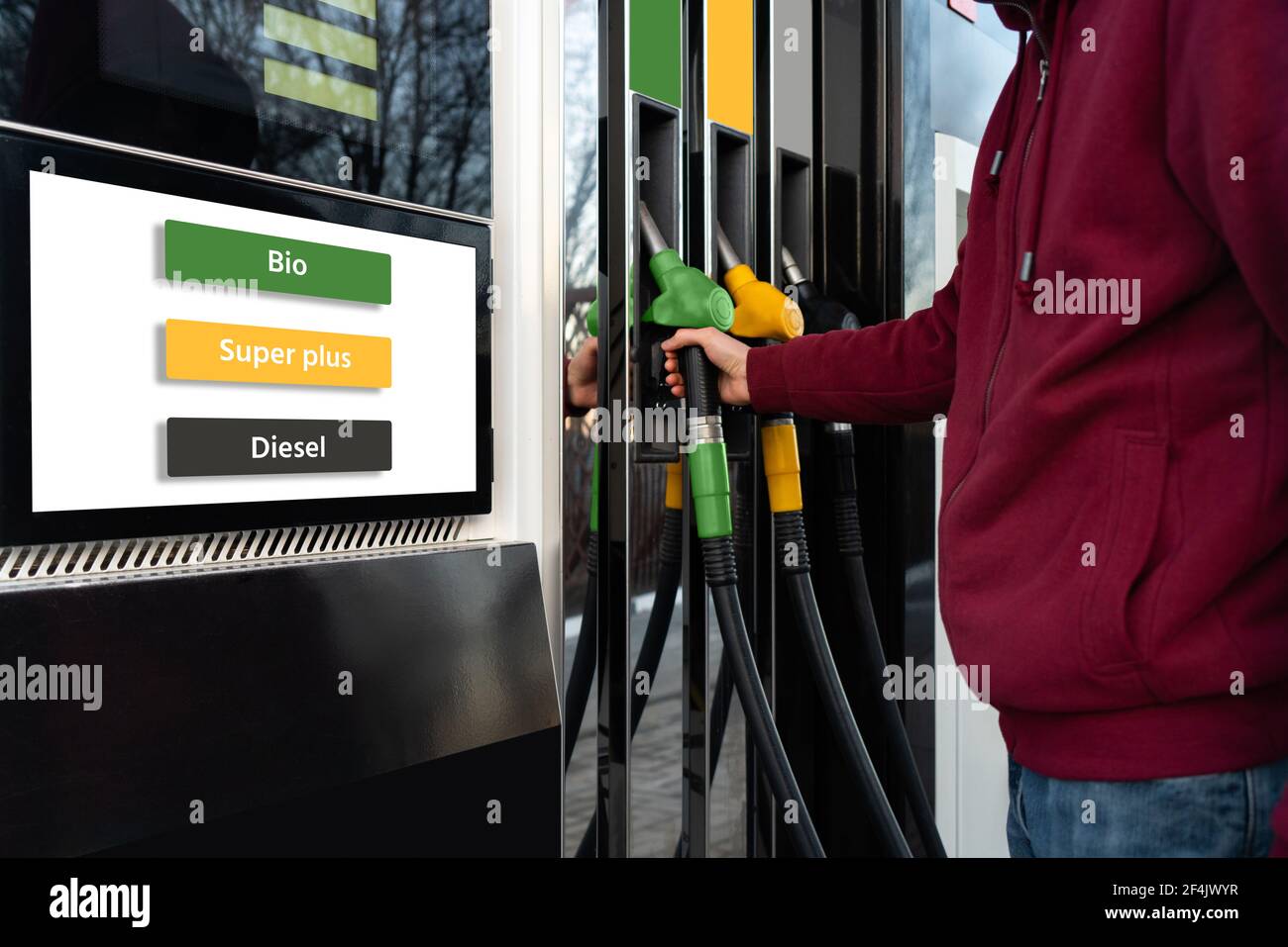Self service gas hi-res stock photography and images - Alamy