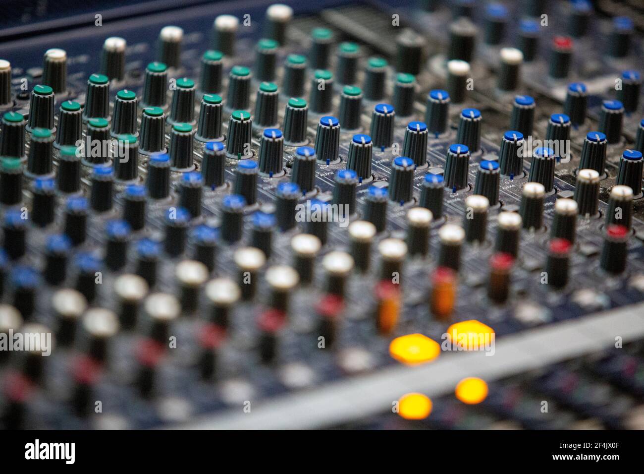 Studio control desk hi-res stock photography and images - Alamy