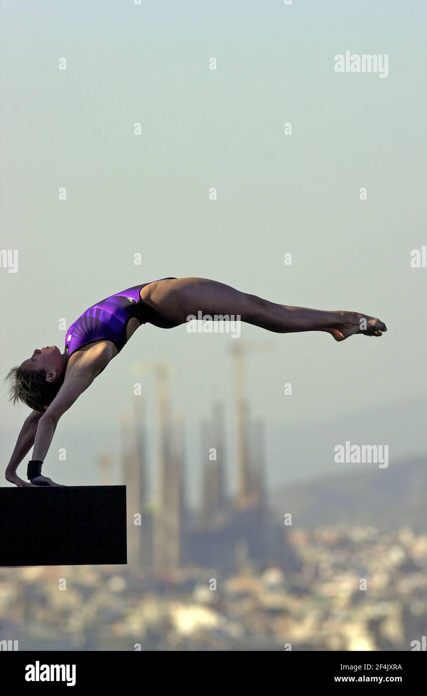 Female diver board hi-res stock photography and images - Alamy