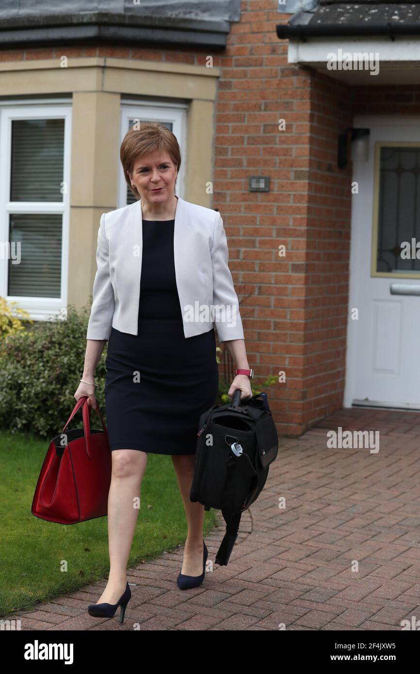 Nicola sturgeon house glasgow hi-res stock photography and images - Alamy