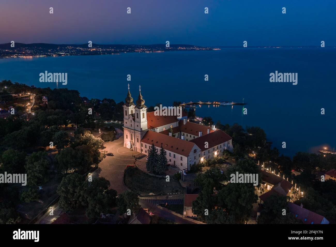 Aerial view of lake balaton hi-res stock photography and images - Alamy