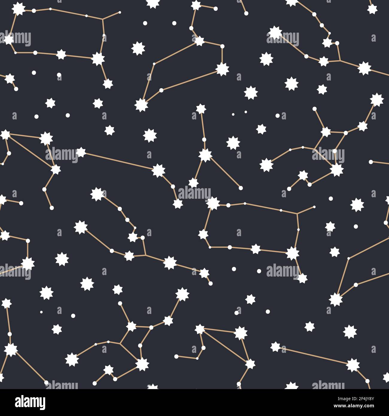 Star dark background. Astronomy graphic abstract seamless pattern. Sky ...