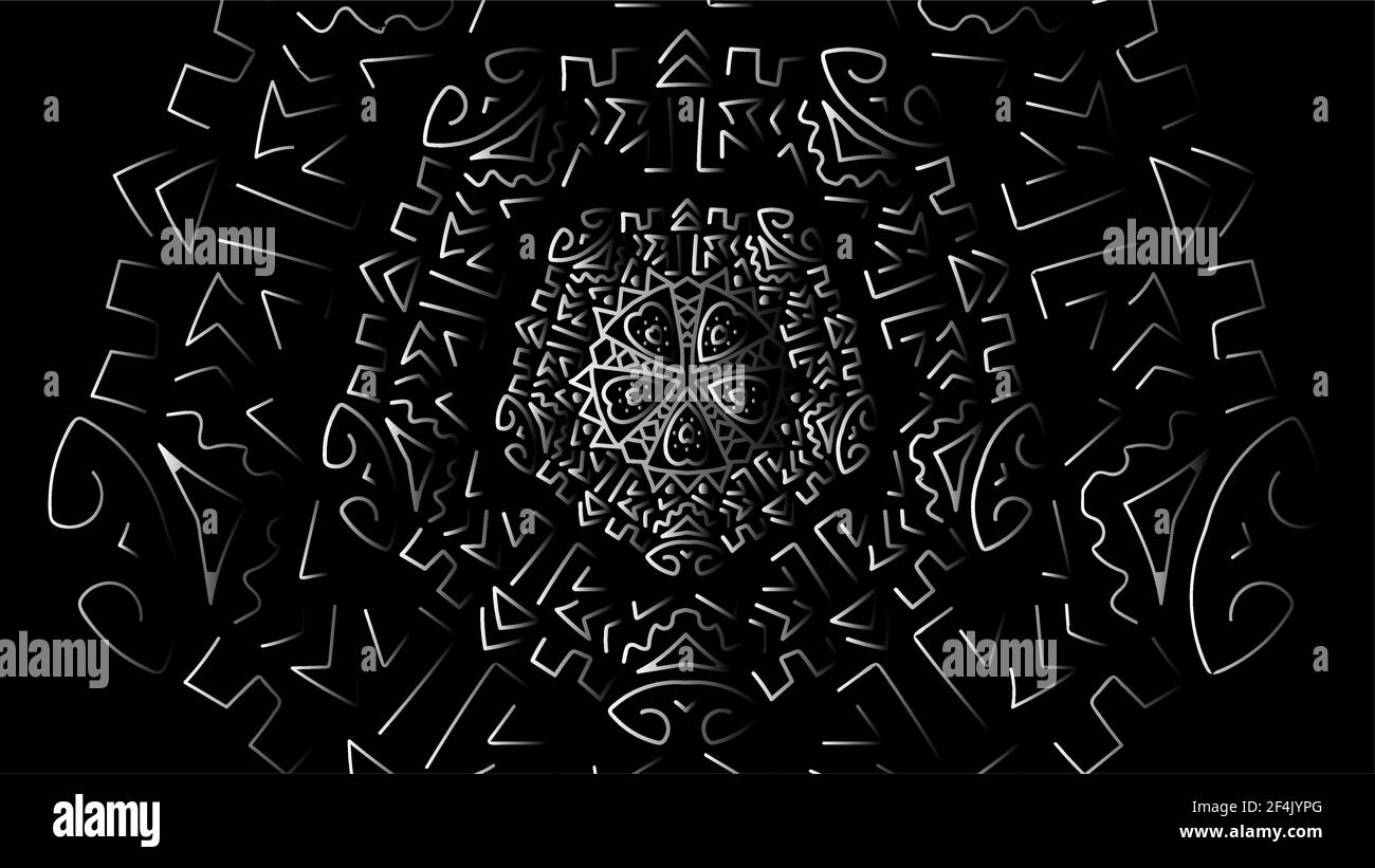 Abstract black vortex pattern background vector illustration Stock ...