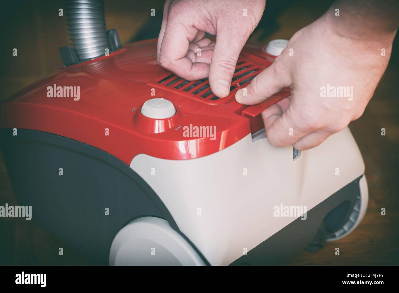 Manual vacuum cleaner hi-res stock photography and images - Alamy