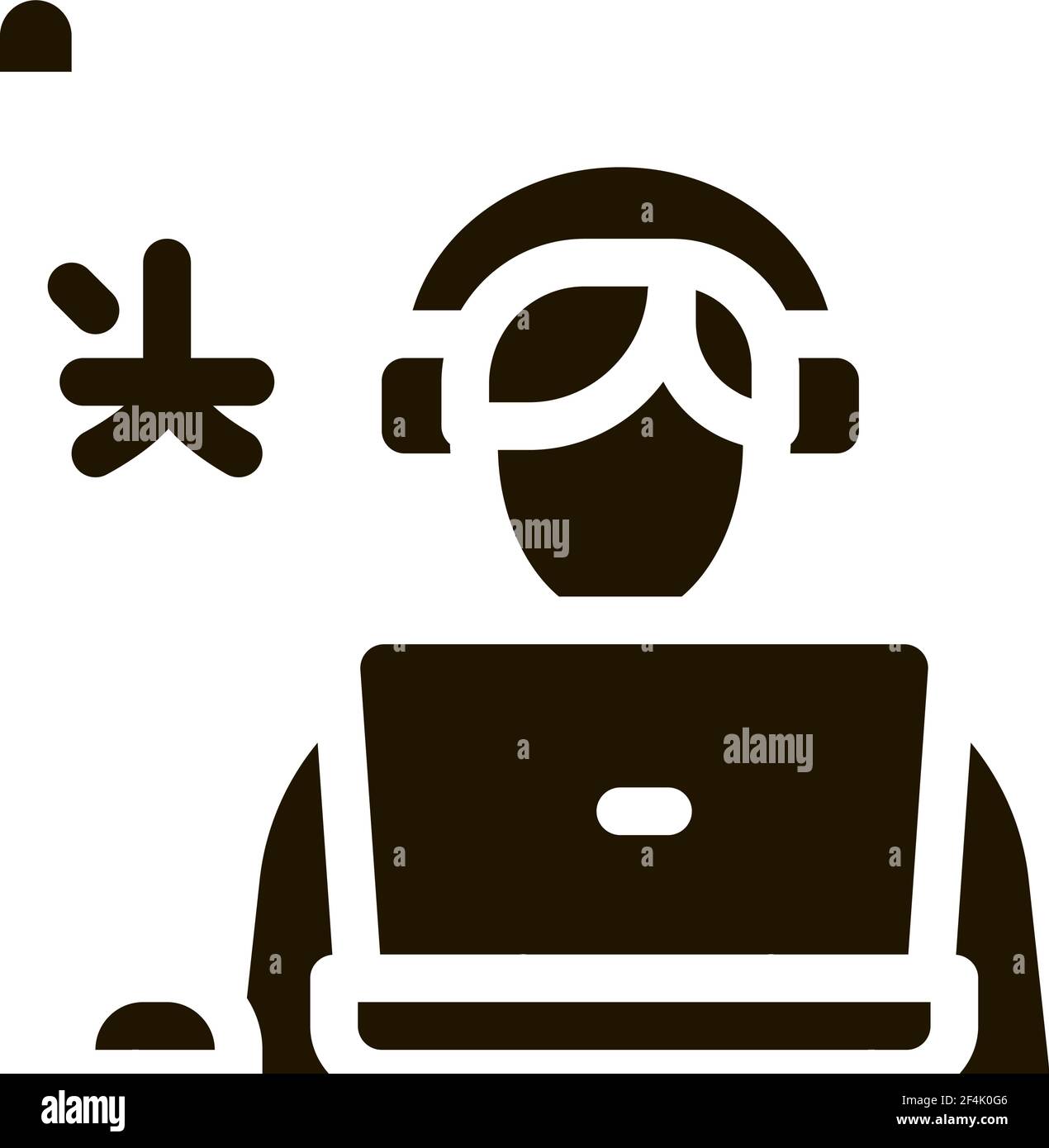 Listen sign language Cut Out Stock Images & Pictures - Alamy