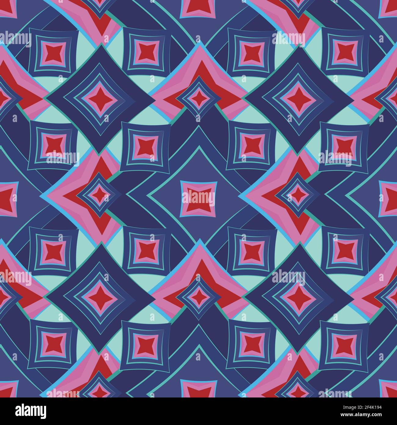 Seamless texture, pattern. Abstract geometric pattern on a square ...