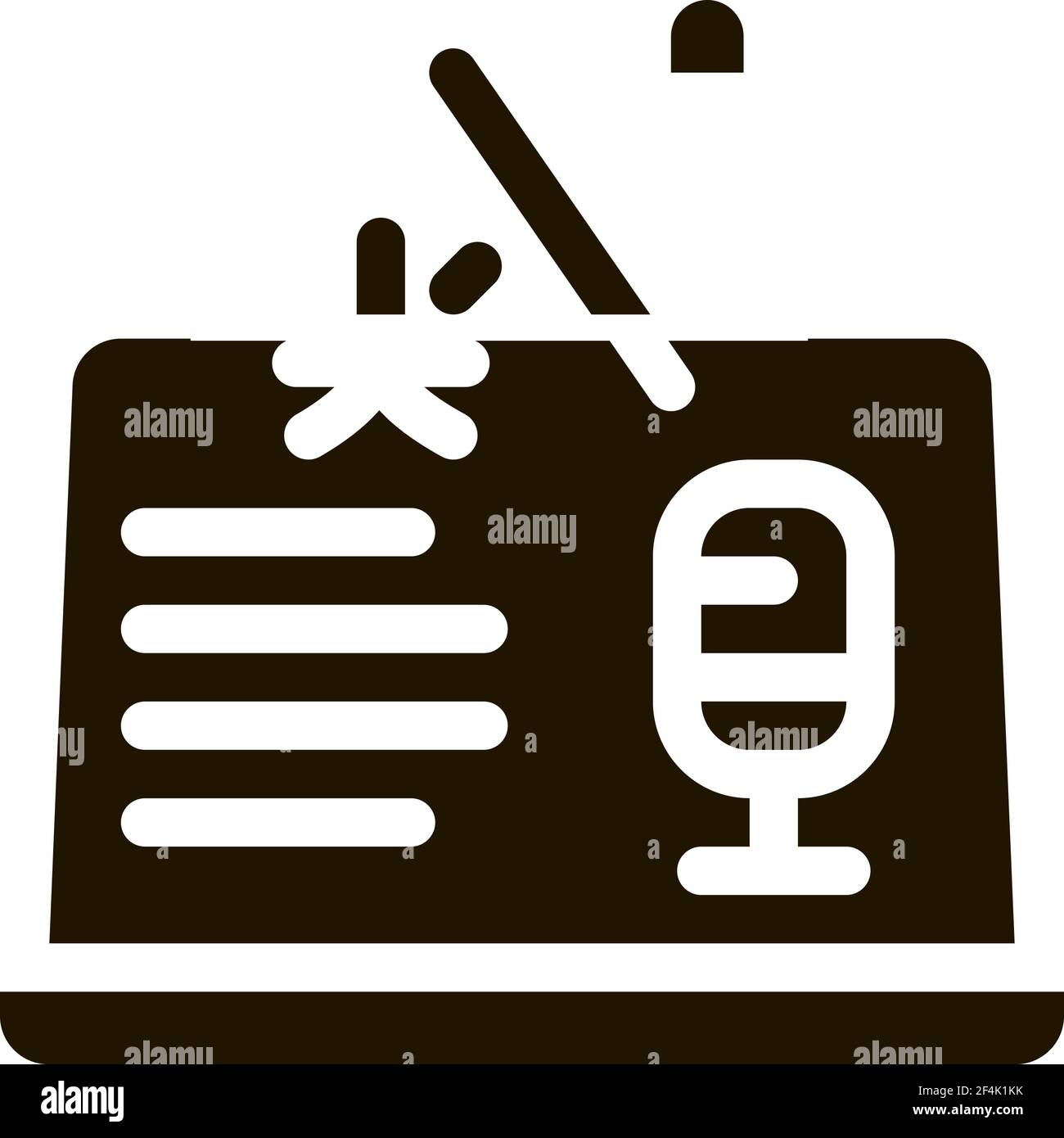 Laptop Translation Program Icon Vector Stock Vector Image & Art - Alamy