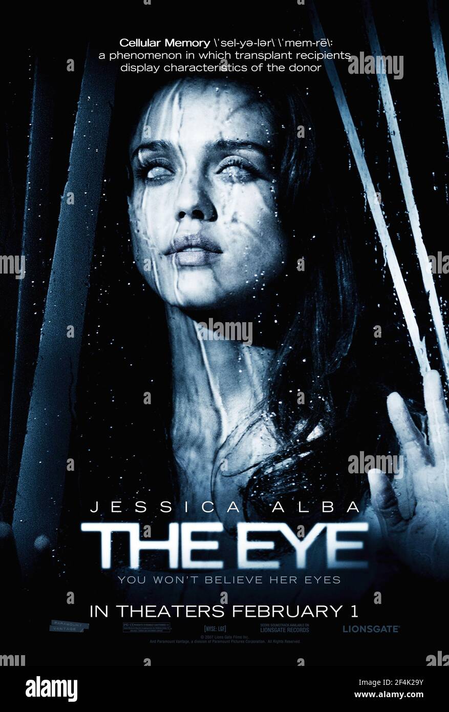 THE EYE (2008), directed by DAVID MOREAU and XAVIER PALUD. Copyright ...