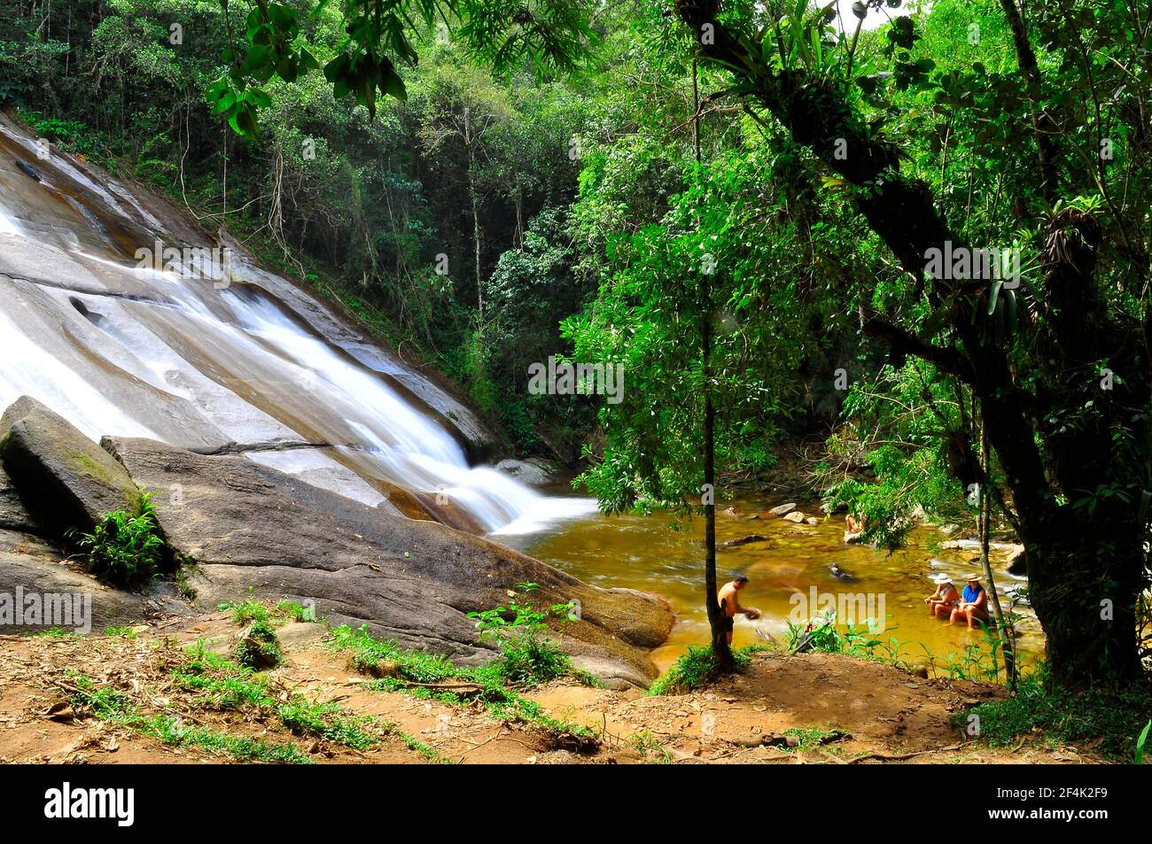 Escorrega waterfall a popular tourist destination at Maromba Village ...