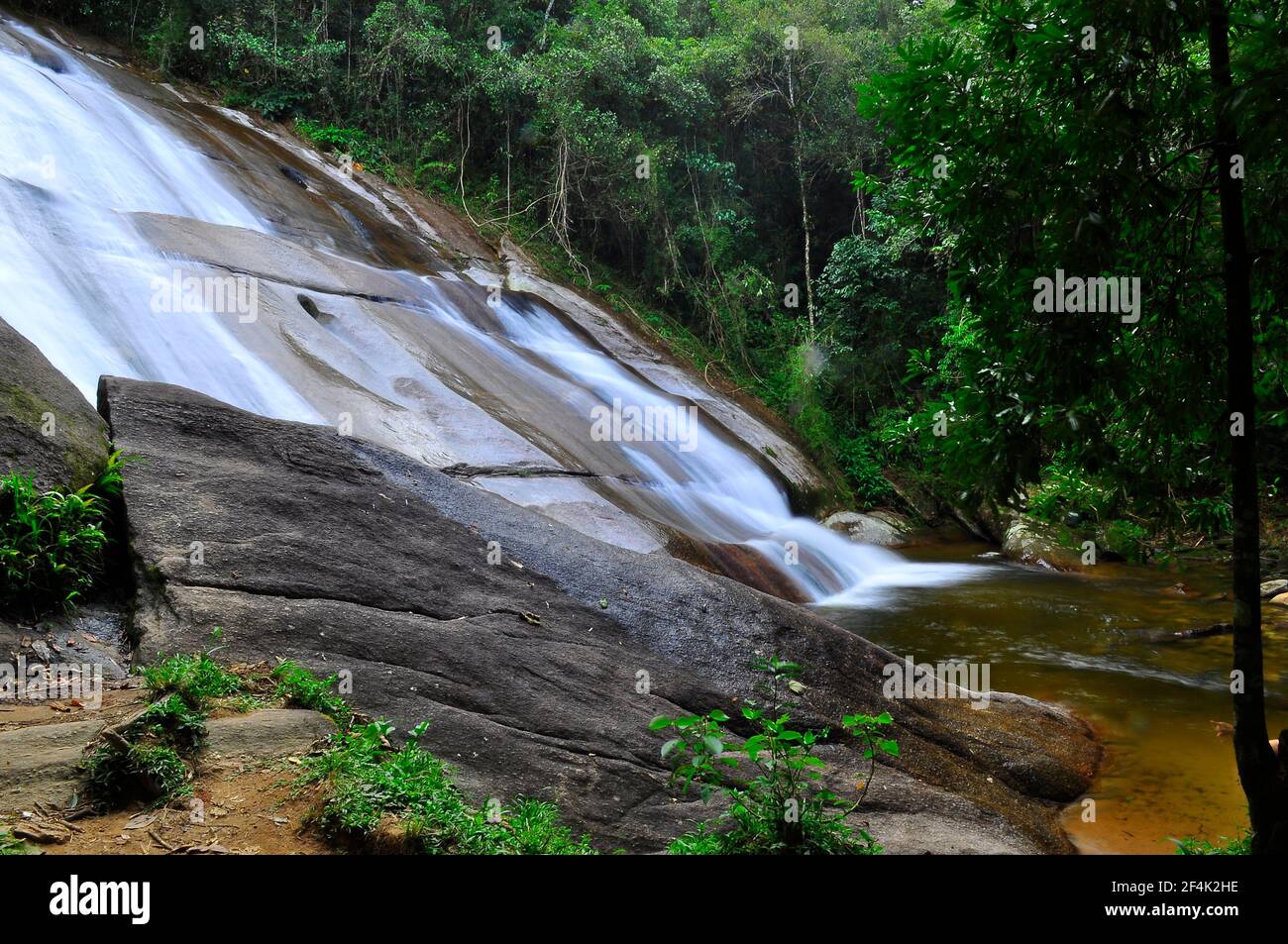 Escorrega waterfall a popular tourist destination at Maromba Village ...