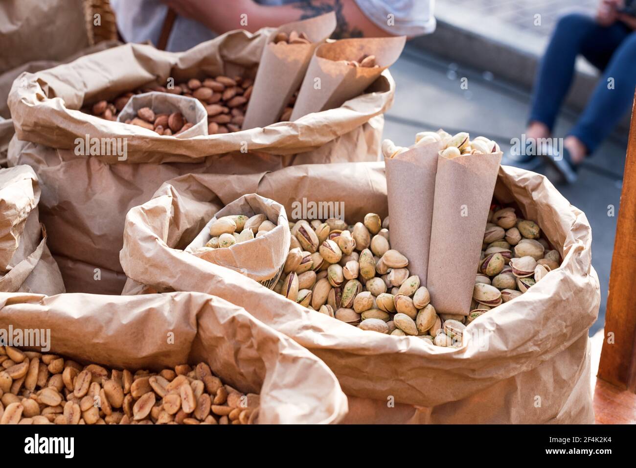 Peanuts bag agriculture food hi-res stock photography and images - Alamy